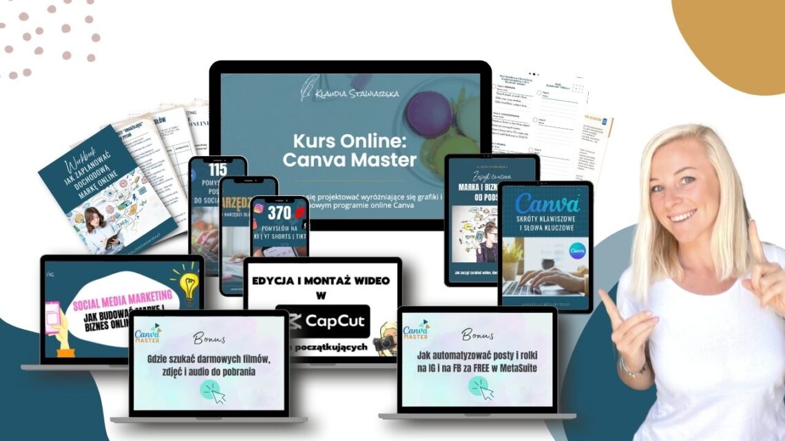 Canva i najnowsze funkcje, które warto znać - Klaudia Stawiarska